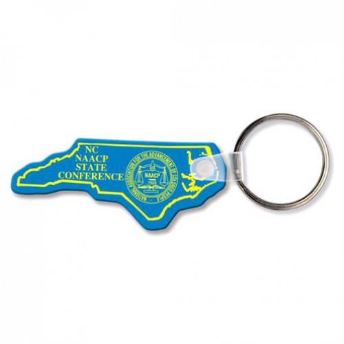 State Shape Keychains - Custom Logo Key tags