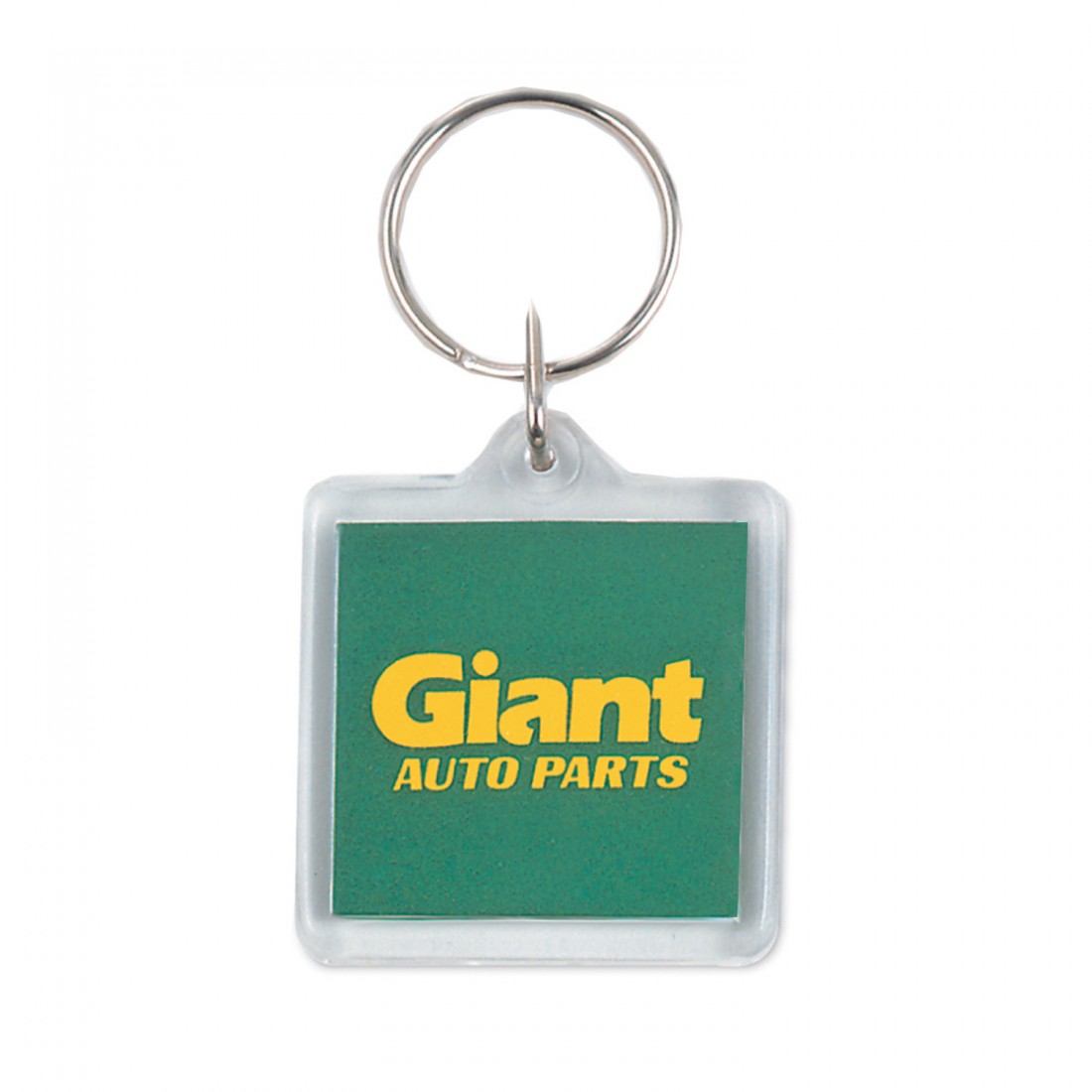 Custom Logo Acrylic Square Key Tag