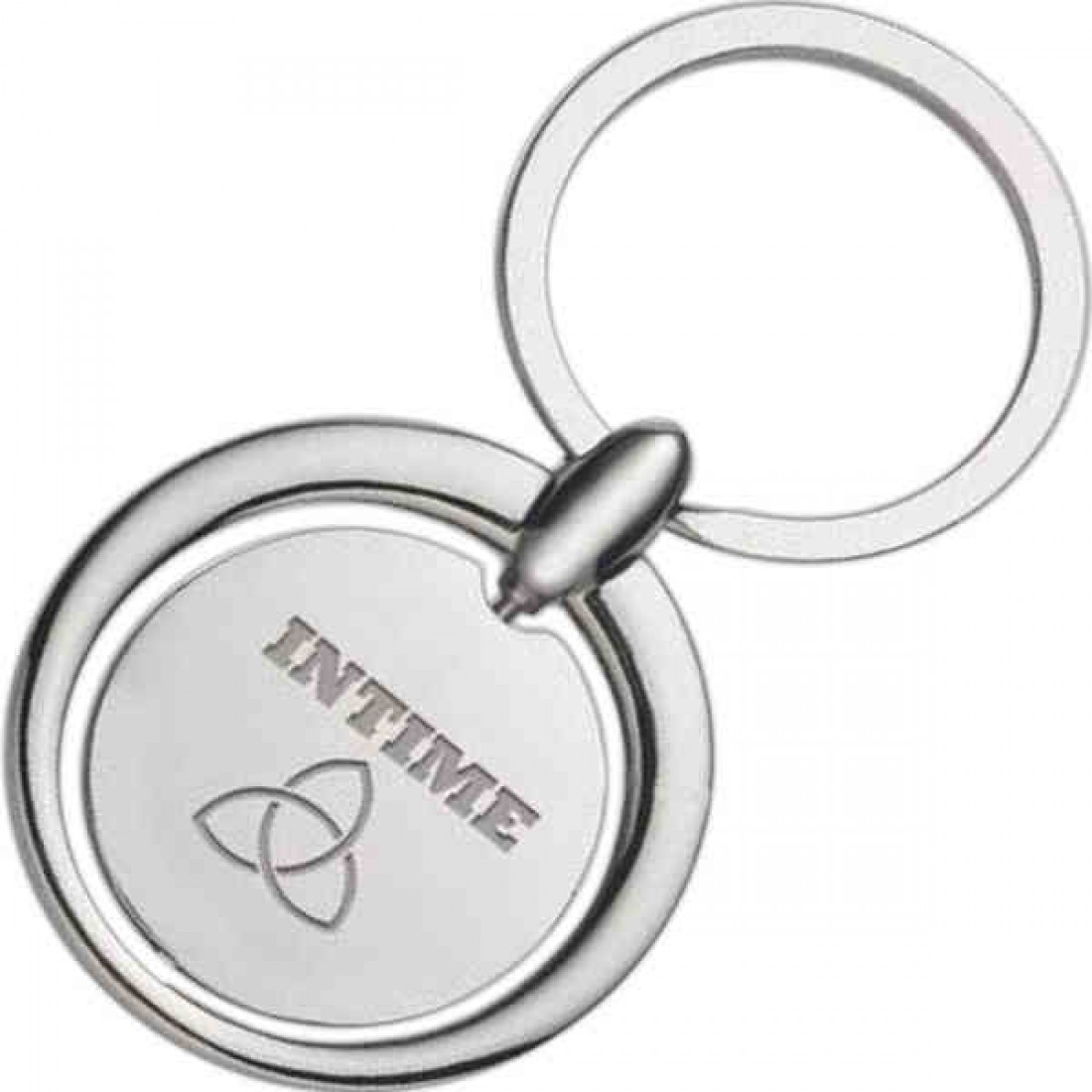 Custom Logo Circular Metal Key Tag