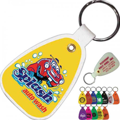 Custom Logo Octagon Key Tag