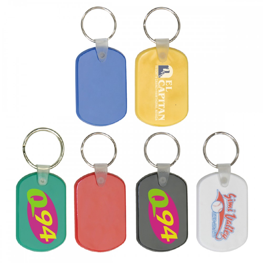 Custom Logo Dog tag rectangle shape soft PVC vinyl key tag. Dog Tag ...