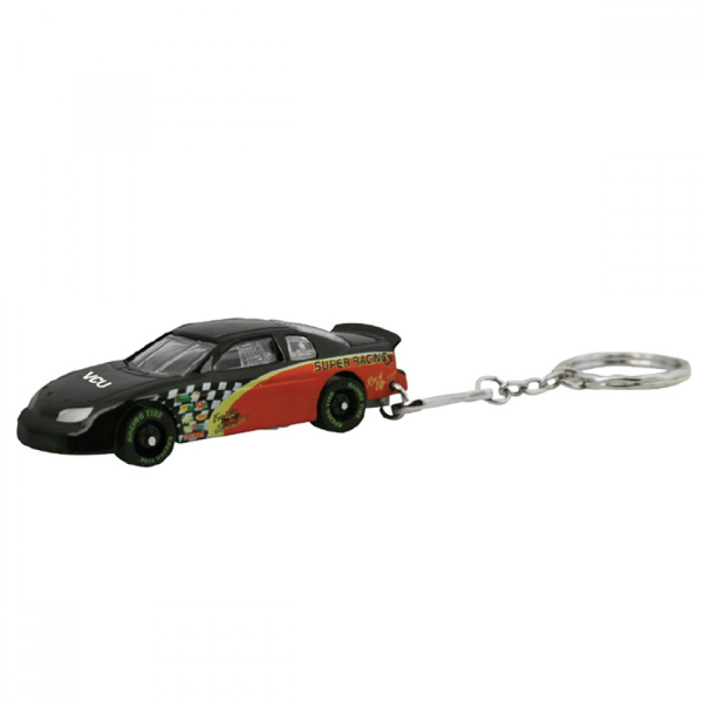 Custom Logo Nascar style 1/64 scale die cast keychain with side racing ...