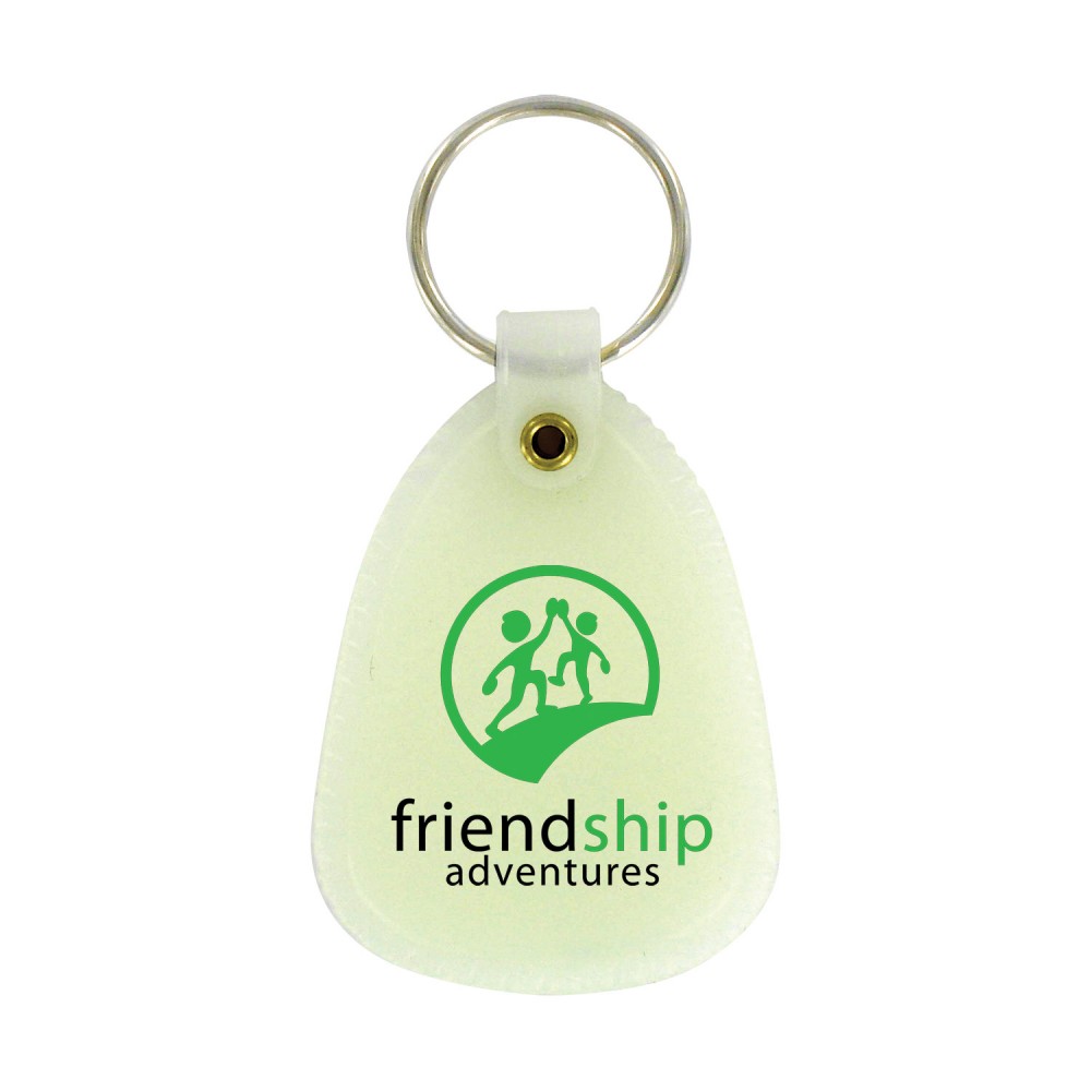 Custom Logo Plastic Tuff Key Tag